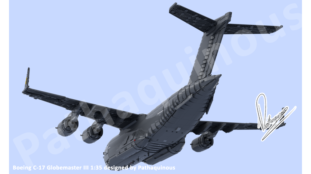 LEGO MOC Boeing C-17 Globemaster III by Pathaquinous | Rebrickable ...