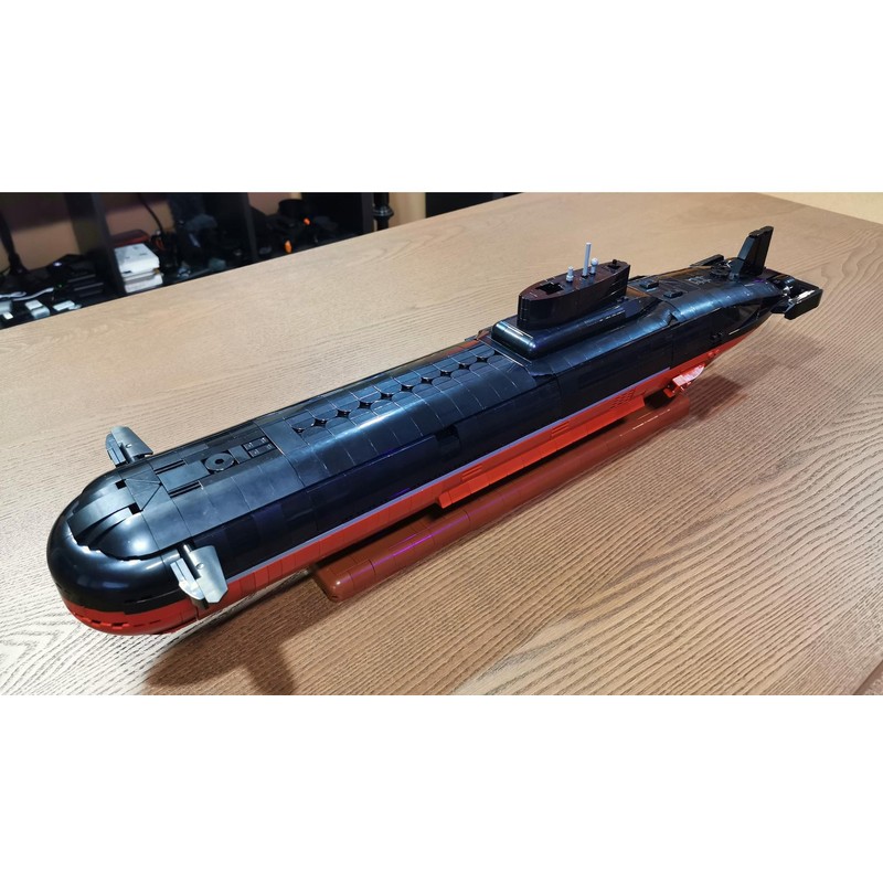 LEGO MOC Typhoon Class Submarine by MrJBuilds | Rebrickable - Build ...