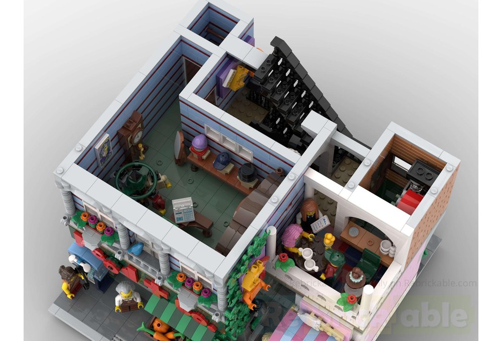Lego Moc The Modular Grocery Store By Space Pirate Knight Rebrickable