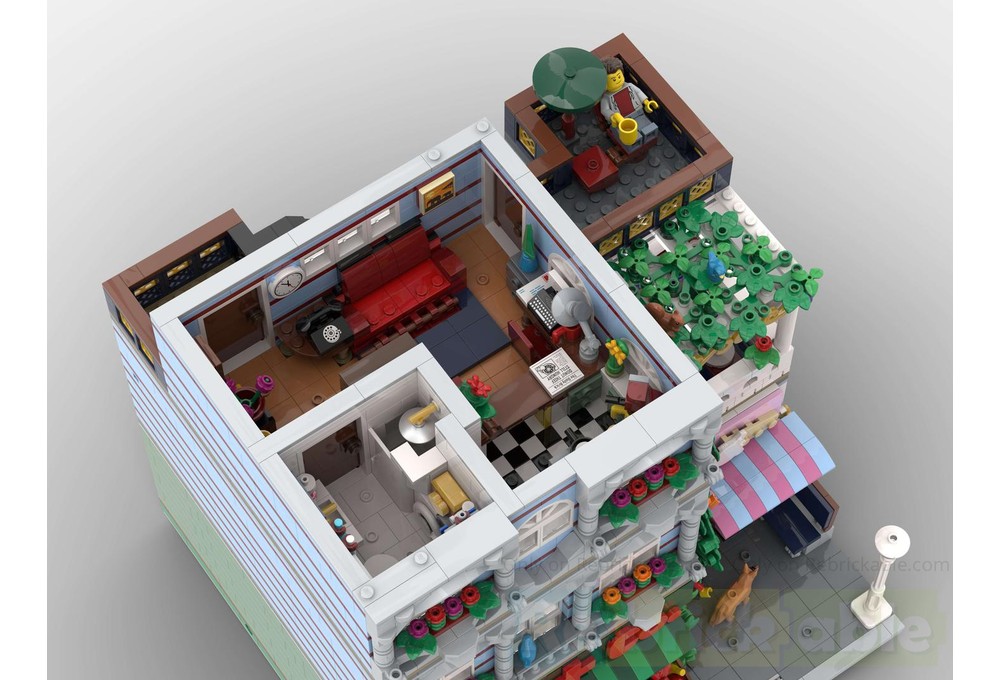 Lego Moc The Modular Grocery Store By Space Pirate Knight Rebrickable