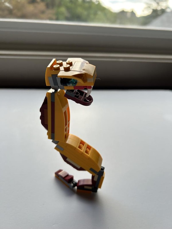 LEGO MOC Snake 31112 AB by ZFam1315 | Rebrickable - Build with LEGO