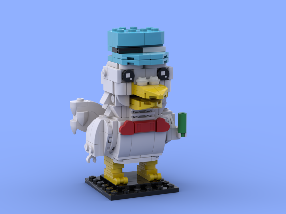 LEGO MOC Vlasic Pickles Stork Brickheadz by Penguins and plastic ...