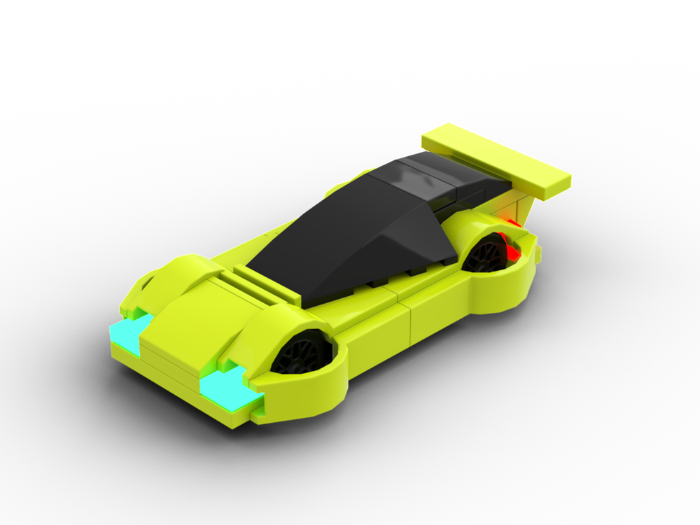 LEGO MOC Futuristic Car by dst212 | Rebrickable - Build with LEGO