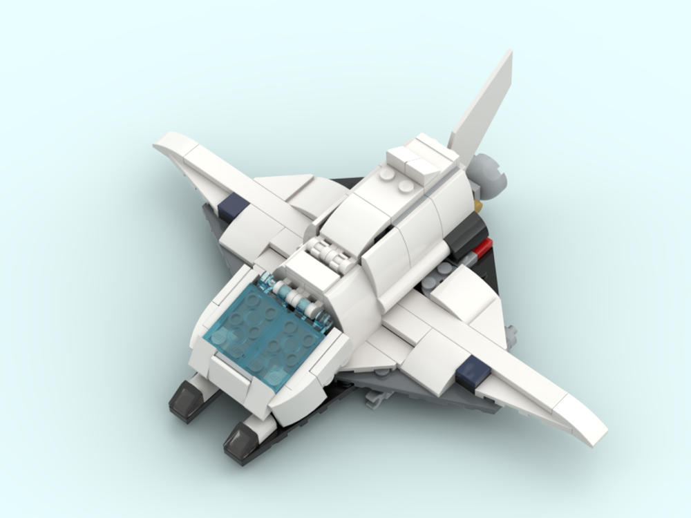 LEGO MOC Manta Ray Submarine by Miguel Manzo | Rebrickable - Build with ...