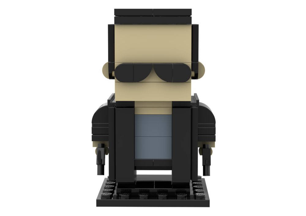 LEGO MOC Neo from The Matrix by CipherInTheSnow | Rebrickable - Build ...
