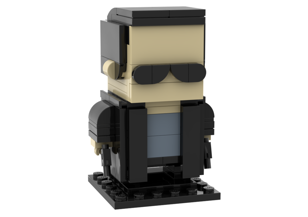 Lego Moc Neo From The Matrix By Cipherinthesnow Rebrickable Build
