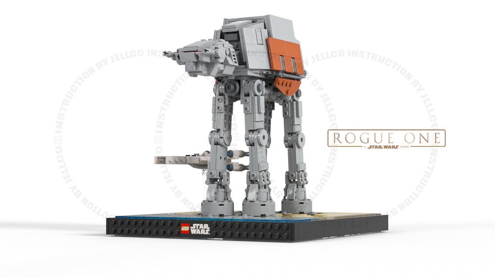 LEGO MOC Small Size AT-AT & AT-ACT Dioramas with Two Builds by jellco ...