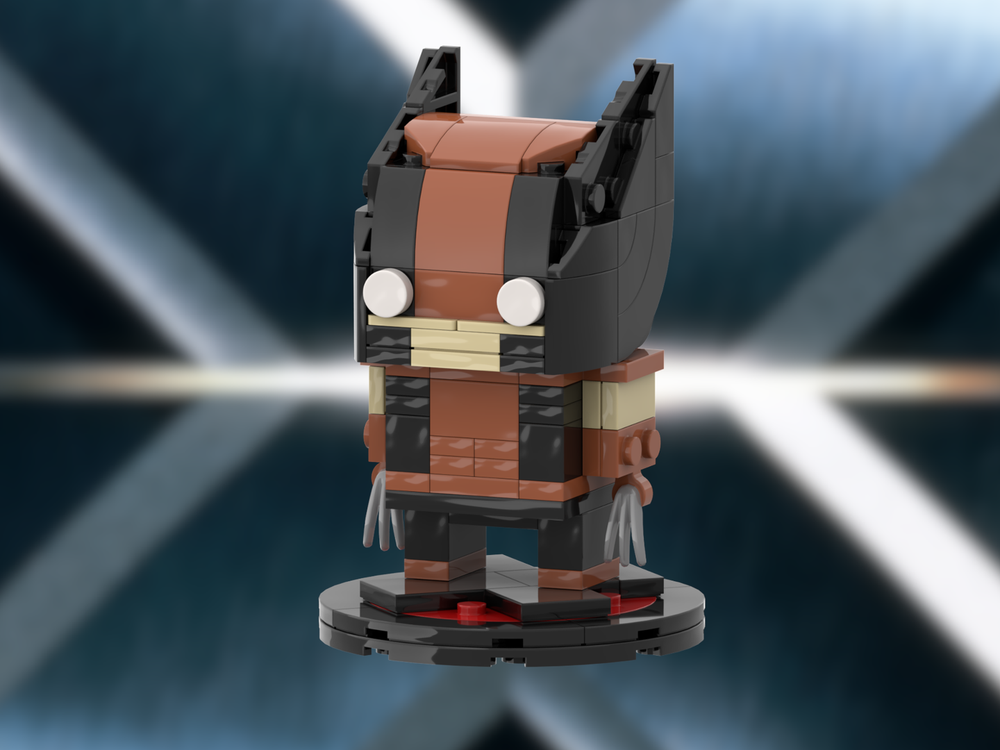 LEGO MOC Wolverine Brickhead (X-Men: Evolution) by Bucktopus ...