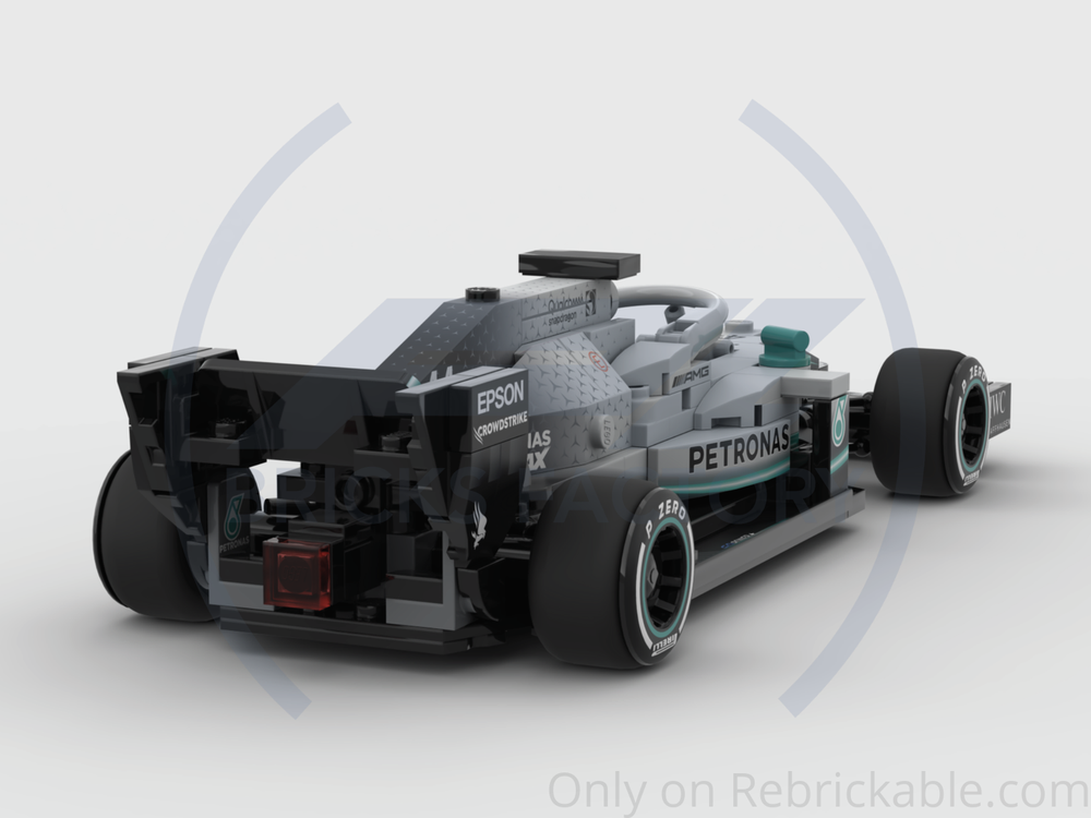 LEGO MOC F1 Mercedes W10 by Pit Lane Bricks Factory | Rebrickable ...