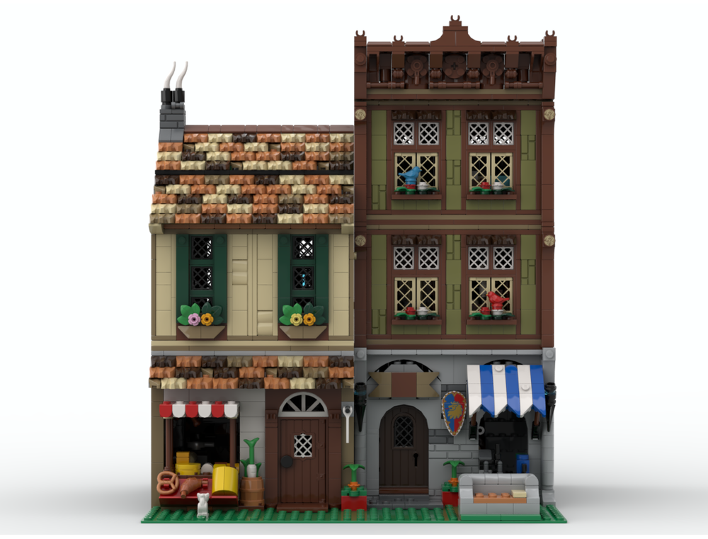 LEGO MOC Hardware & Grocer by Brick Artisan | Rebrickable - Build with LEGO