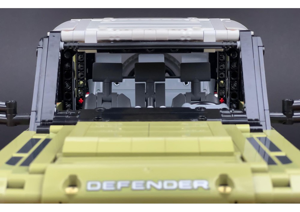 LEGO MOC Front jump seat for 1:10 Land Rover Defender 110 RC MOC by ...