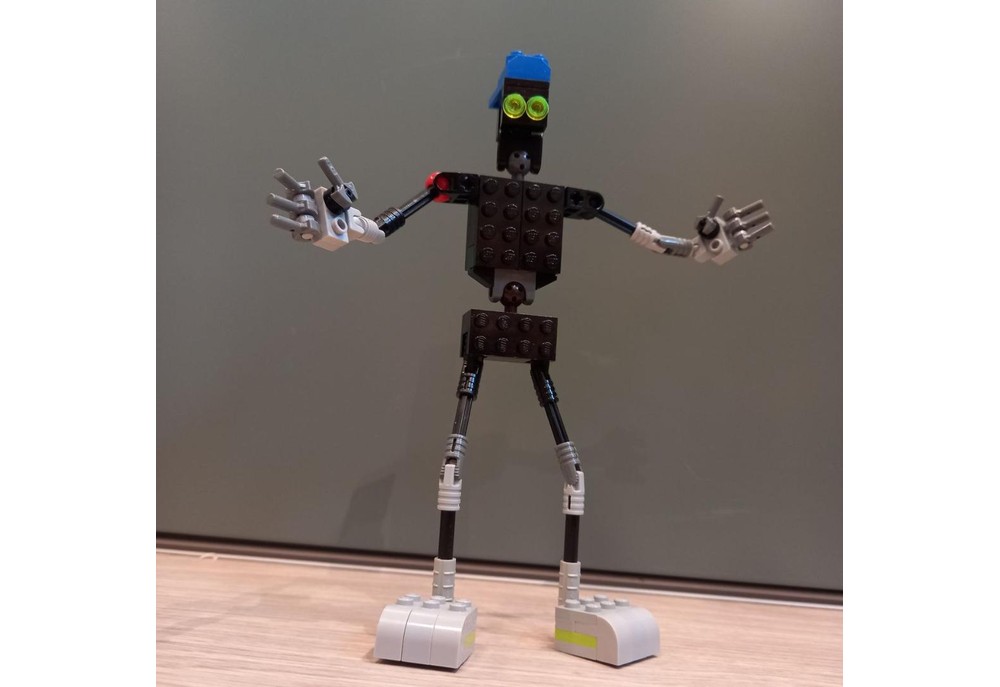 Lego Moc Robot By Dragonbrick112 Rebrickable Build With Lego