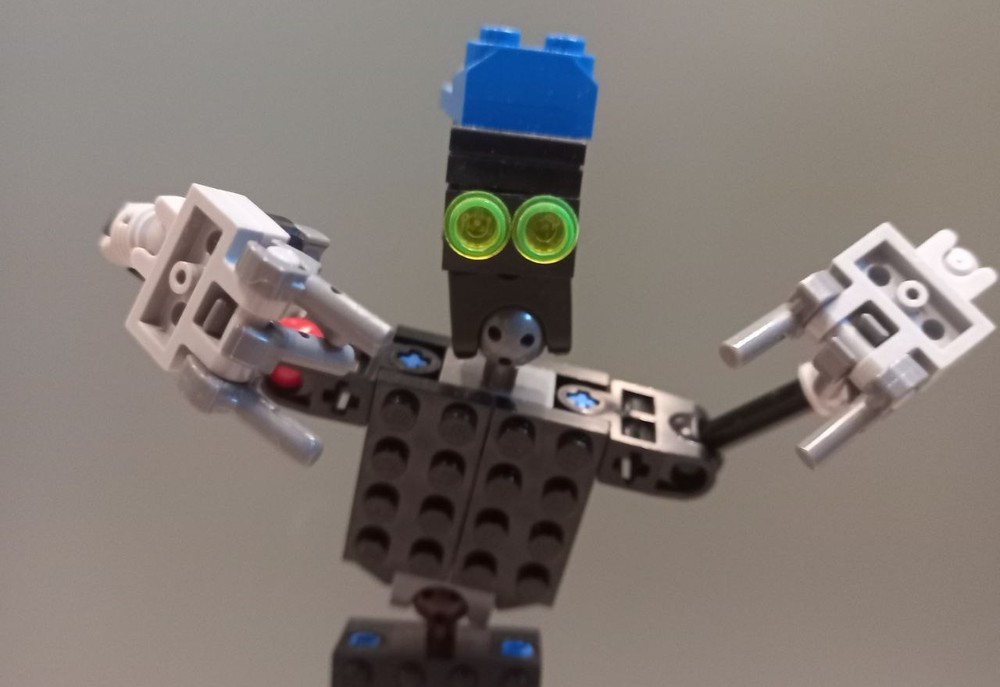 Lego Moc Robot By Dragonbrick112 Rebrickable Build With Lego
