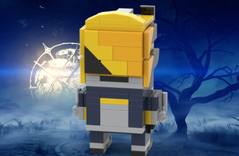 LEGO MOC Mesa BrickHead - Warframe by GoldengamerLego | Rebrickable ...
