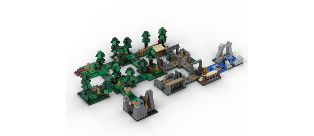 Lego Moc Heroica Mirkwood Forest By Cegeha Elbe Rebrickable Build