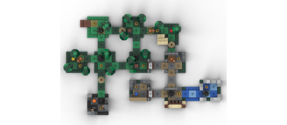 LEGO MOC Heroica - Mirkwood Forest by Cegeha Elbe | Rebrickable - Build ...