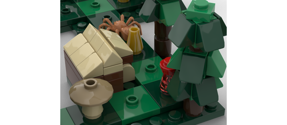 Lego Moc Heroica Mirkwood Forest By Cegeha Elbe Rebrickable Build