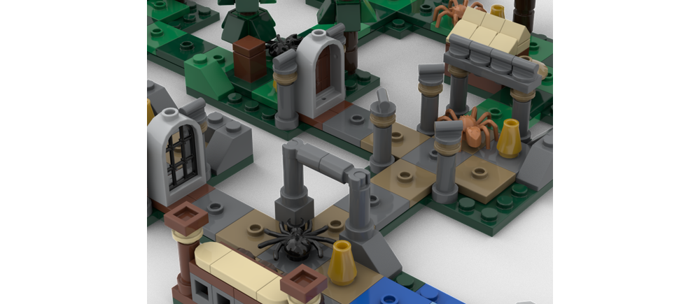 Lego Moc Heroica Mirkwood Forest By Cegeha Elbe Rebrickable Build