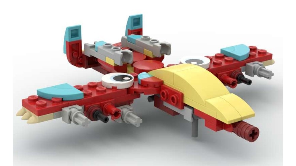LEGO MOC 31145 A-10 Thunderbolt (''Warthog'') 2 versions by meregt ...