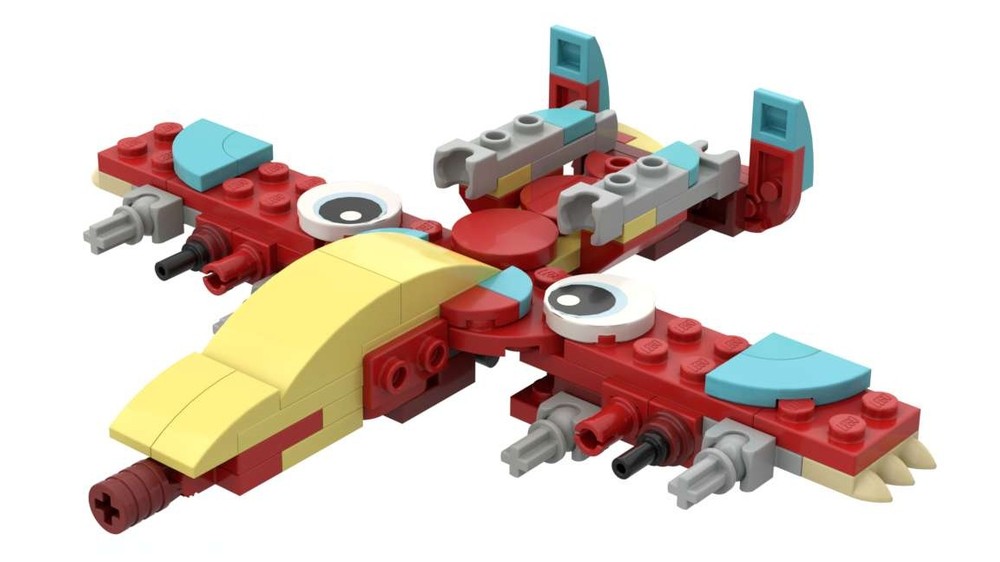 LEGO MOC 31145 A-10 Thunderbolt (''Warthog'') 2 versions by meregt ...