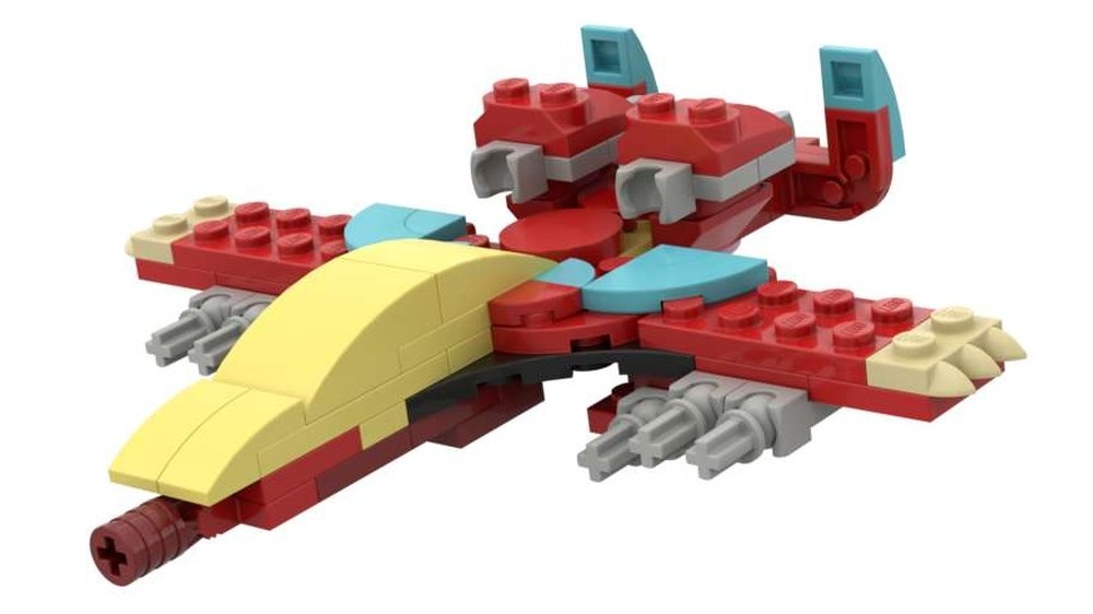 LEGO MOC 31145 A-10 Thunderbolt (''Warthog'') 2 versions by meregt ...