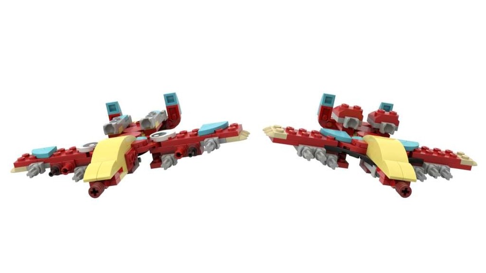 LEGO MOC 31145 A-10 Thunderbolt (''Warthog'') 2 versions by meregt ...