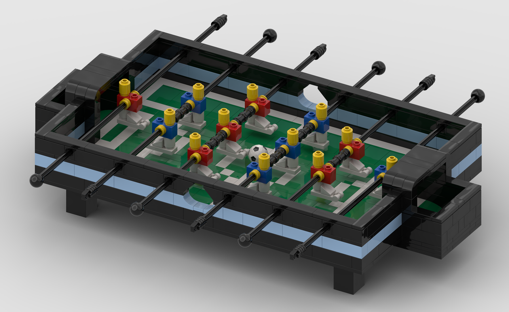LEGO MOC Mini Table Football by Aaon | Rebrickable - Build with LEGO