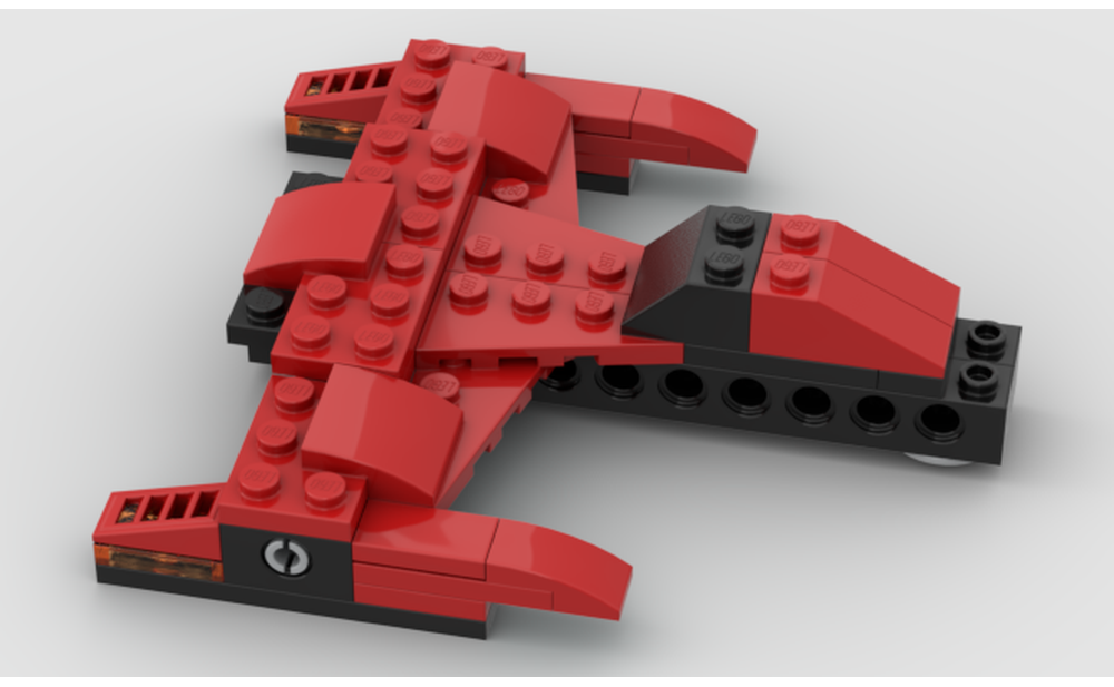 Lego Moc Shin Hati Starfighter By Constructionwars Rebrickable