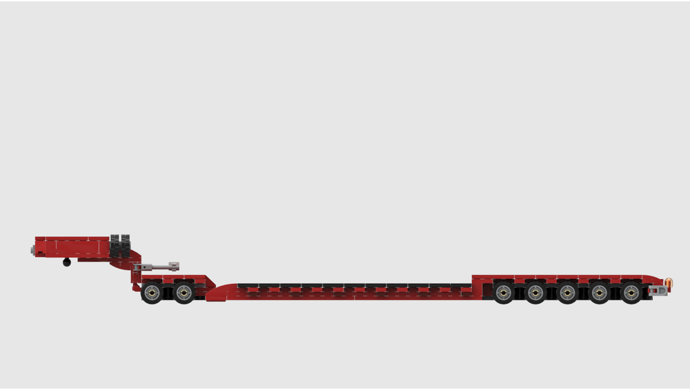 Lego Moc Flatbed Trailer By Phigeon Rebrickable Build With Lego