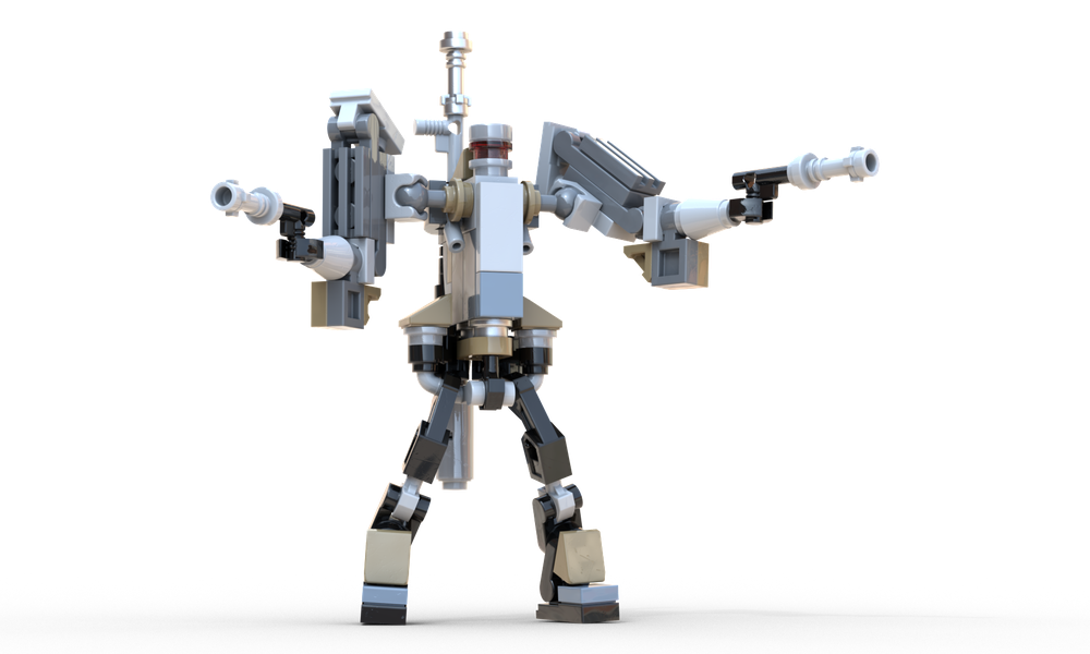 LEGO MOC Assassin Robot: Micro Mech by Parzival2045 | Rebrickable ...