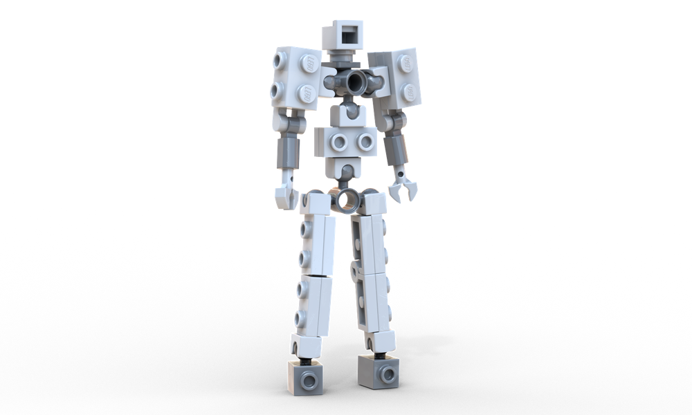 LEGO MOC Micro Robot Frame: Fully Posable Mini Mech by Parzival2045 ...