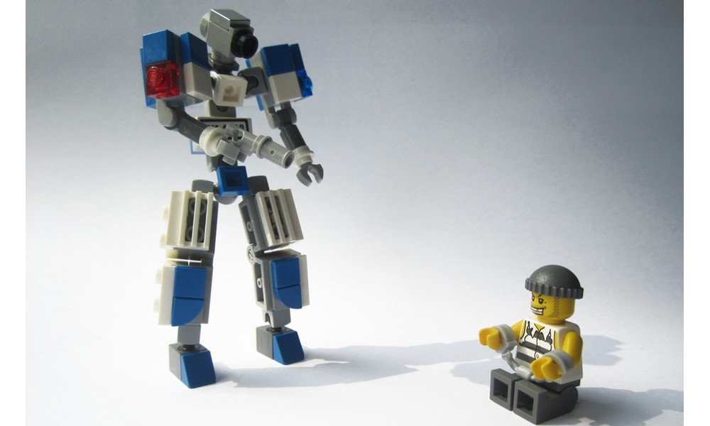Lego Moc Micro Robot Frame Fully Posable Mini Mech By Parzival2045
