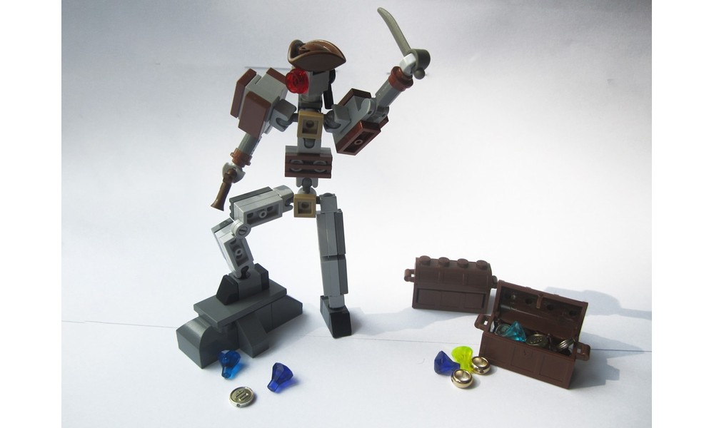 Lego Moc Micro Robot Frame Fully Posable Mini Mech By Parzival2045
