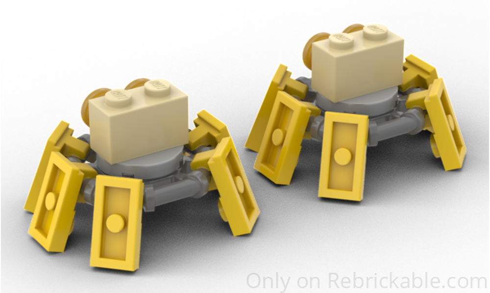 LEGO MOC Robo Spiders by BuildingByTheBrick | Rebrickable - Build with LEGO