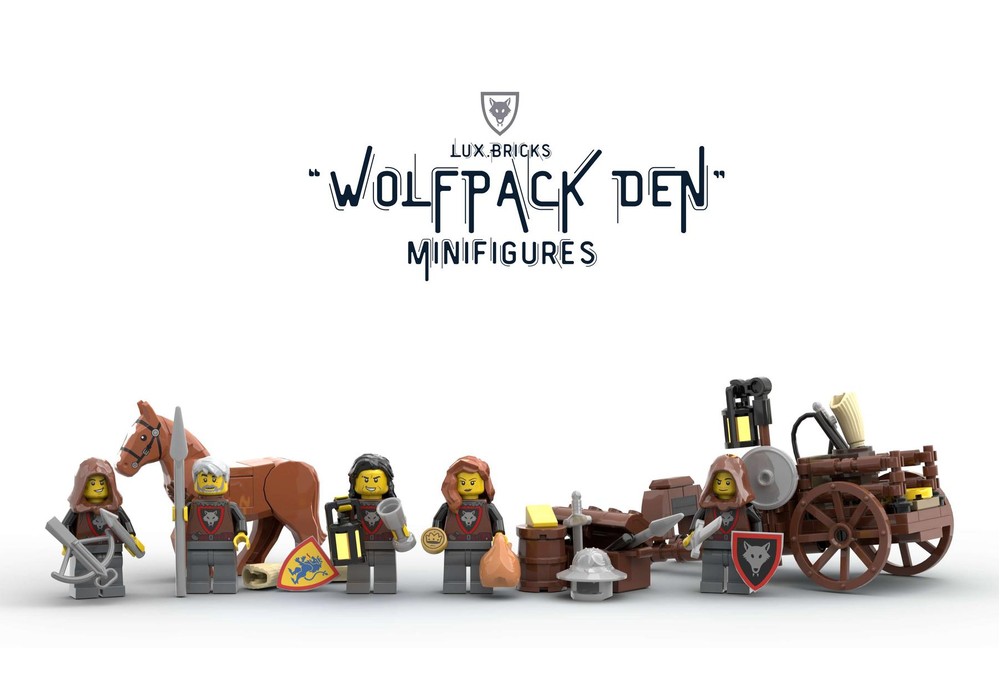 Lego Moc Wolfpack Den By Luxbricks Rebrickable Build With Lego