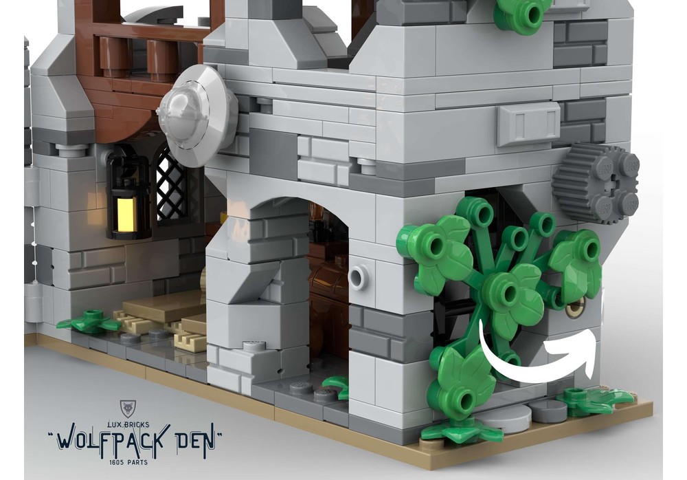 LEGO MOC Wolfpack Den by lux.bricks | Rebrickable - Build with LEGO