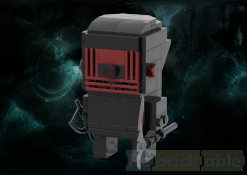 LEGO MOC Stalker BrickHead - Warframe by GoldengamerLego | Rebrickable ...