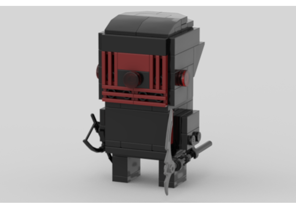 LEGO MOC Warframe Stalker BrickHead by goldengamer72 | Rebrickable ...