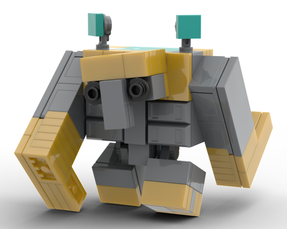 LEGO MOC Minecraft Dungeons Squall Golem by FyreDragon | Rebrickable ...