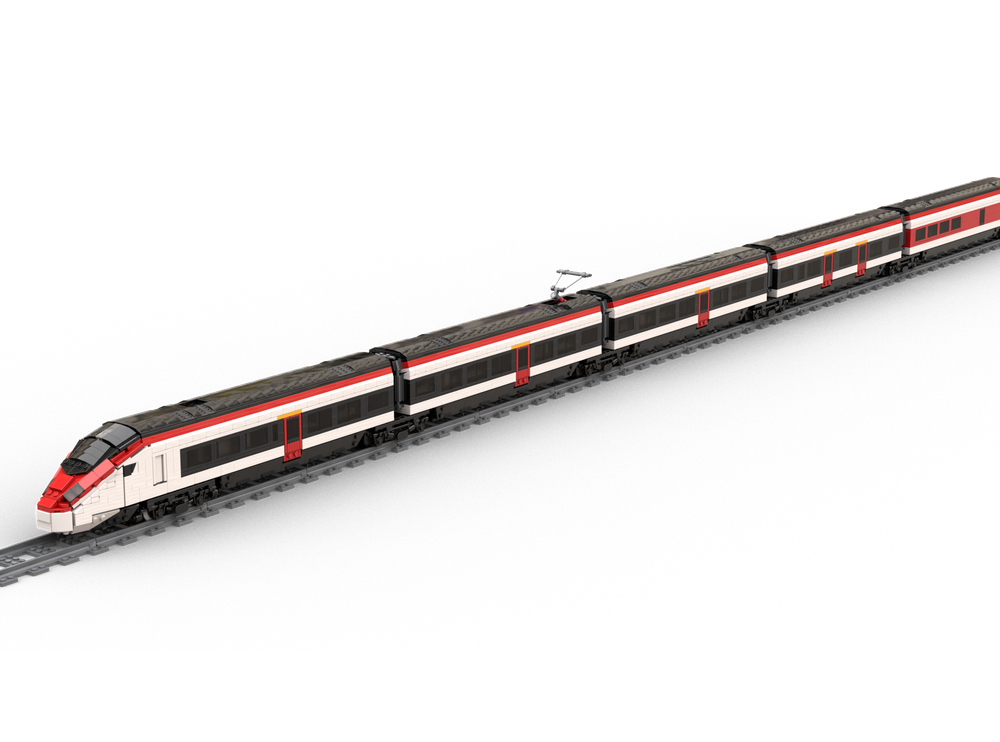 LEGO MOC RABe 501 Giruno by Alpaco | Rebrickable - Build with LEGO