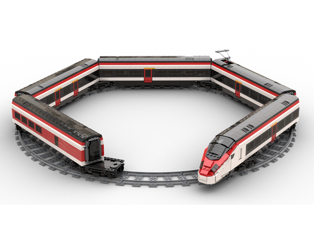 LEGO MOC RABe 501 Giruno by Alpaco | Rebrickable - Build with LEGO