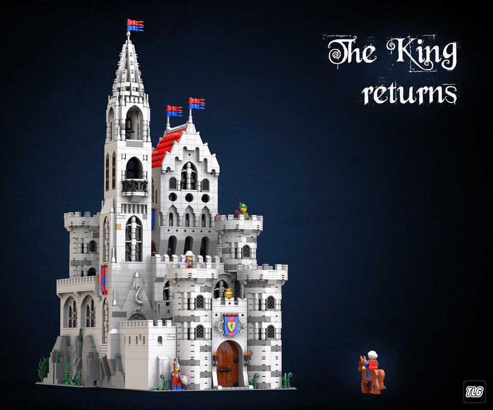LEGO MOC King's Castle - The King returns by _TLG_ | Rebrickable ...