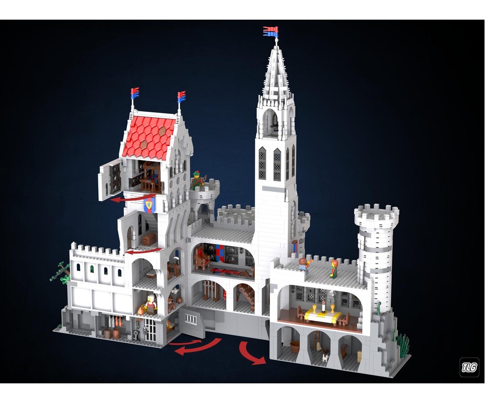 LEGO MOC King's Castle - The King returns by _TLG_ | Rebrickable ...