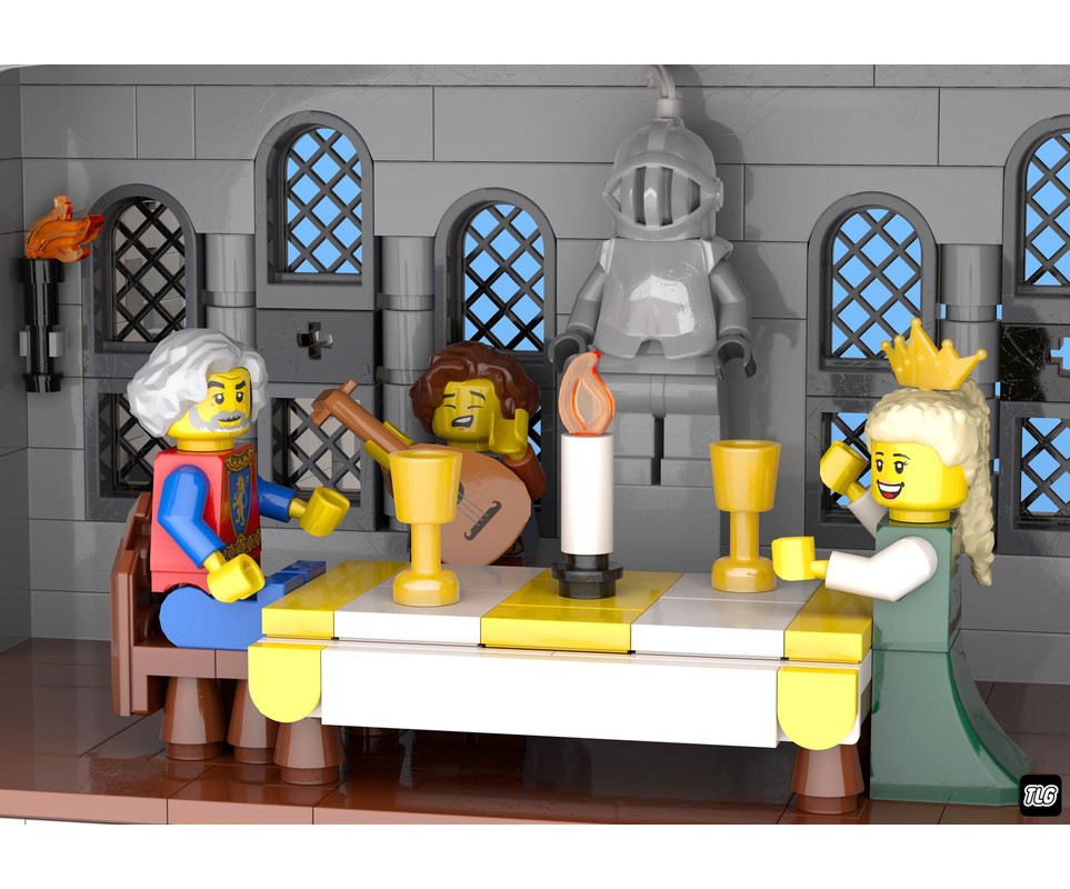 LEGO MOC King's Castle - The King returns by _TLG_ | Rebrickable ...