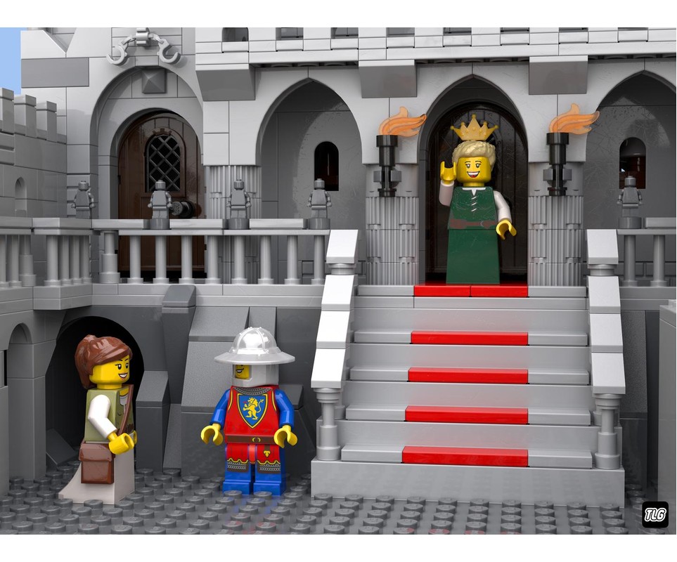 LEGO MOC King's Castle - The King returns by _TLG_ | Rebrickable ...