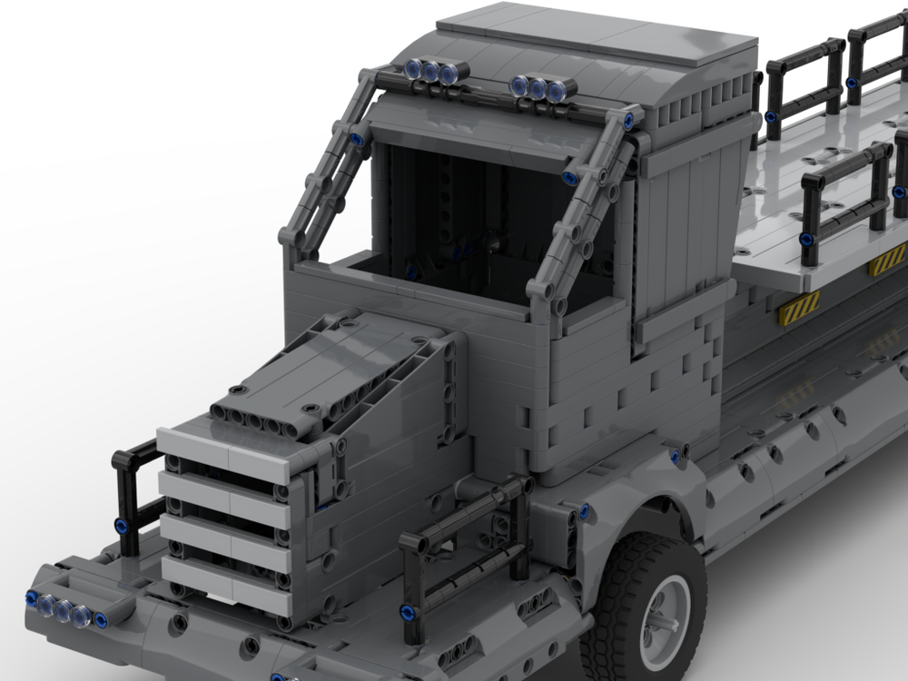 LEGO MOC Custom Flatbed Truck by Lethiangames | Rebrickable - Build ...