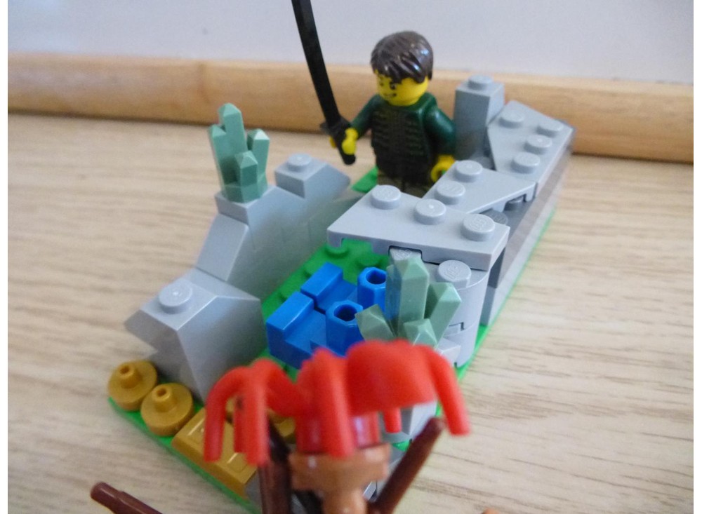 LEGO MOC Tresure cave by CornierJungle | Rebrickable - Build with LEGO