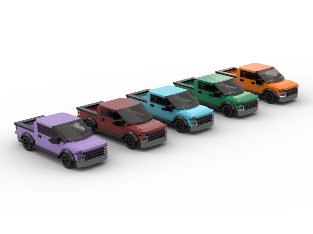 LEGO MOC Ford F150 by mylifefun | Rebrickable - Build with LEGO