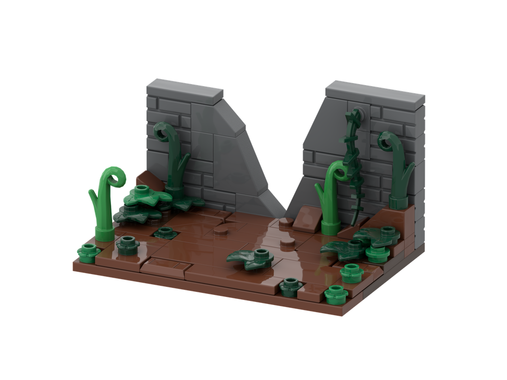 Lego Moc Lara Croft Brickhead By Bucktopus Rebrickable Build With Lego