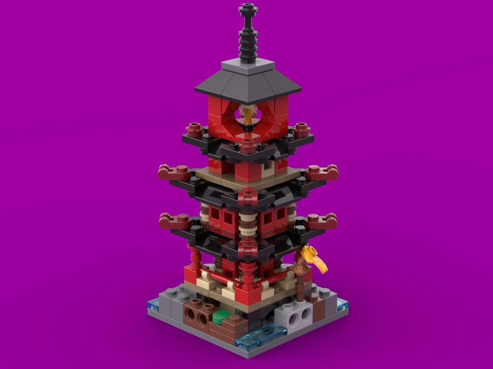 LEGO MOC Mini Ninjago City Temple of Cel-air-brations by icedragonj ...